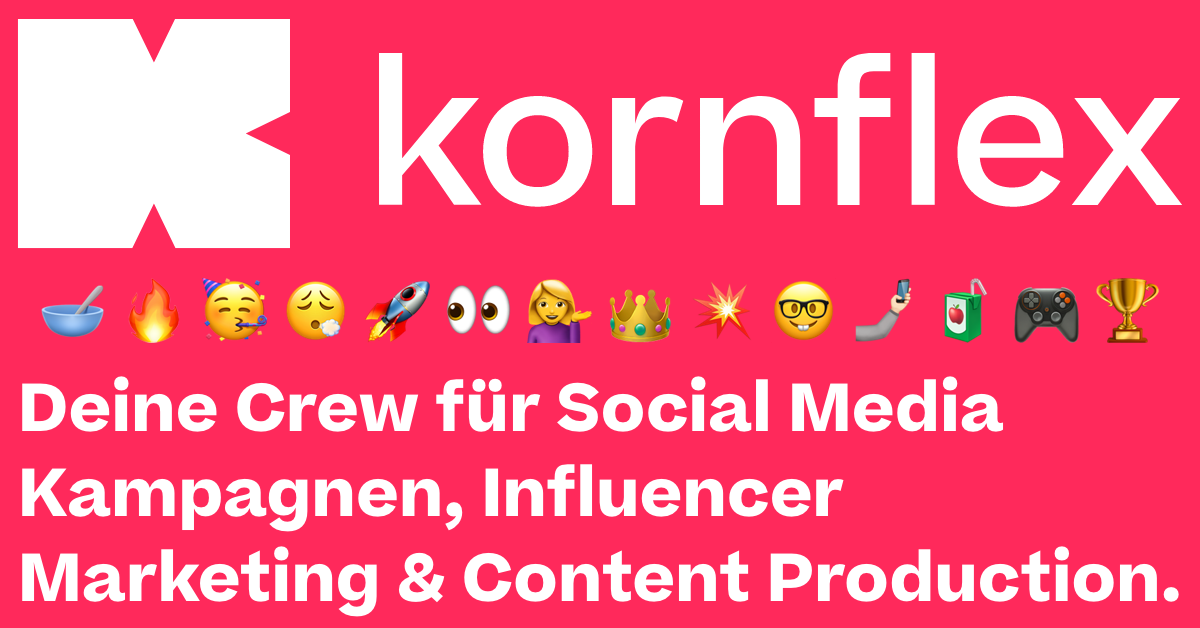 Social Media Agentur für die NextGen | kornflex Bern